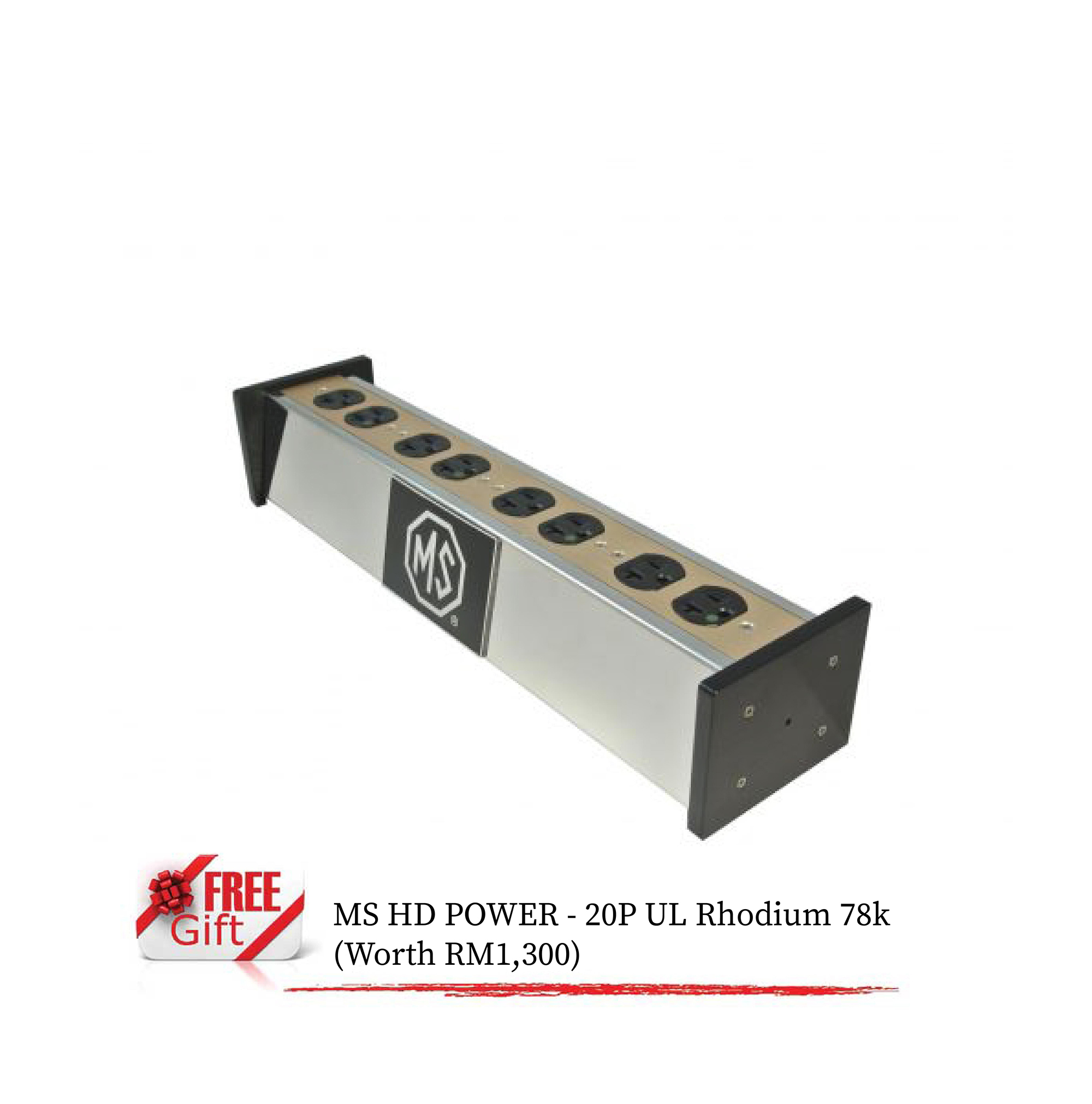 MS HD PowerMS-US08S Gold 8-WaysUS Filter Sockets – CMY