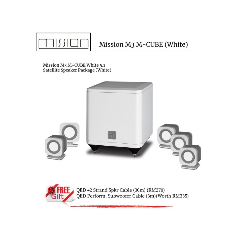 Mission M35.1 Channel SatelliteHome Theater Package – CMY