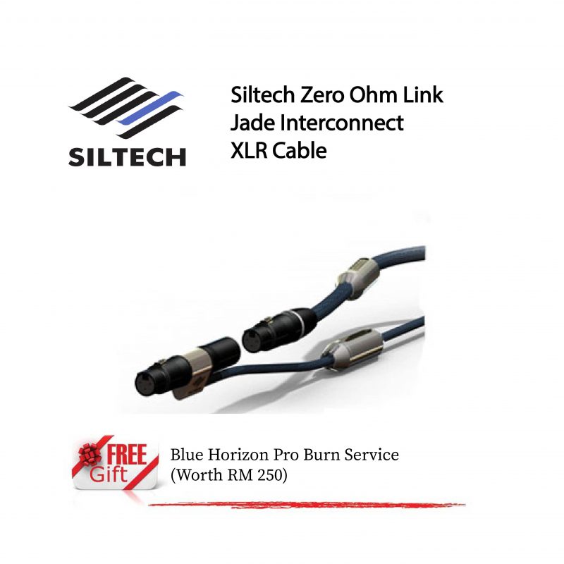 Siltech Zero Ohm Link Jade Interconnect XLR Cable (1.5m) (Made In ...