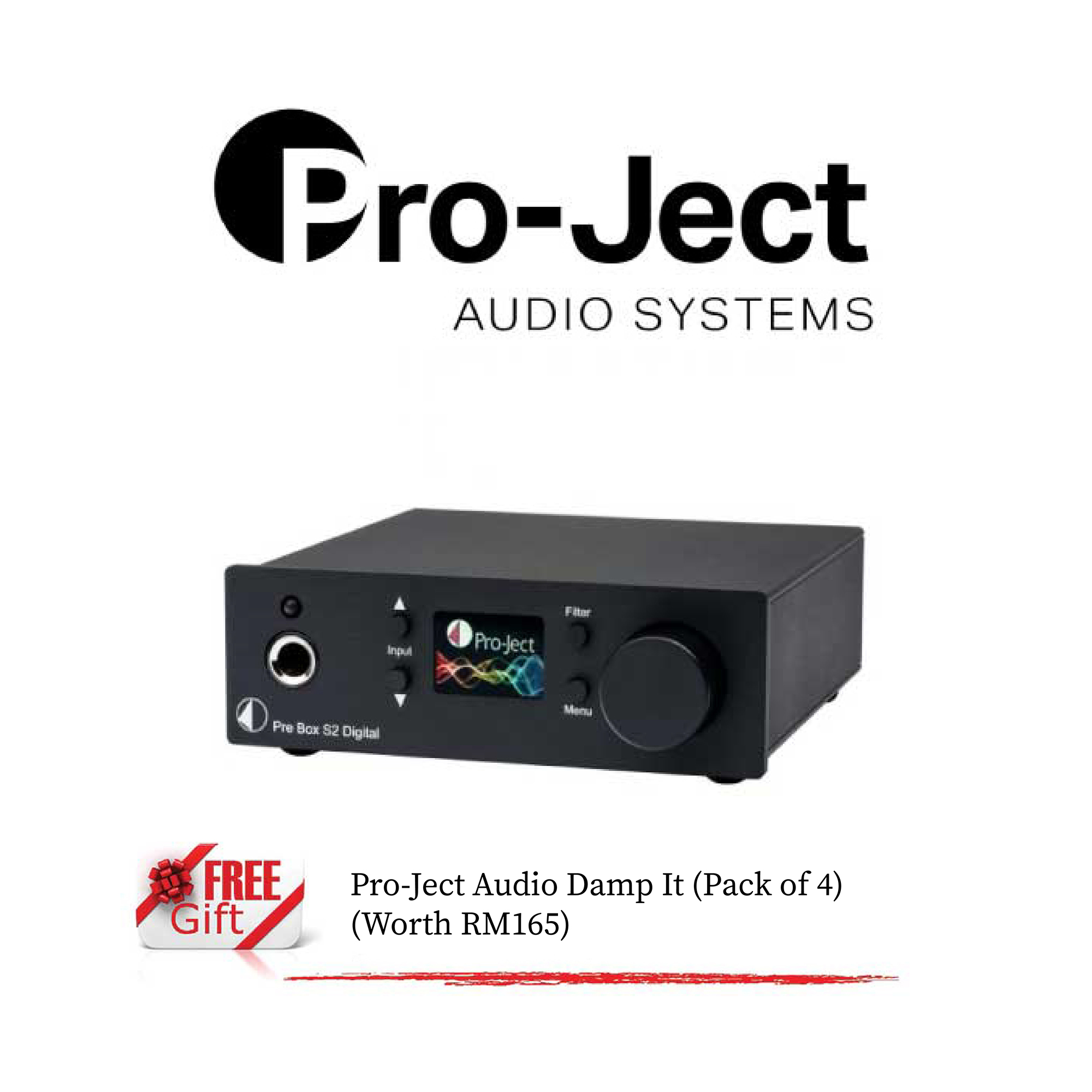 Pro-ject pre box s preamplifier kit