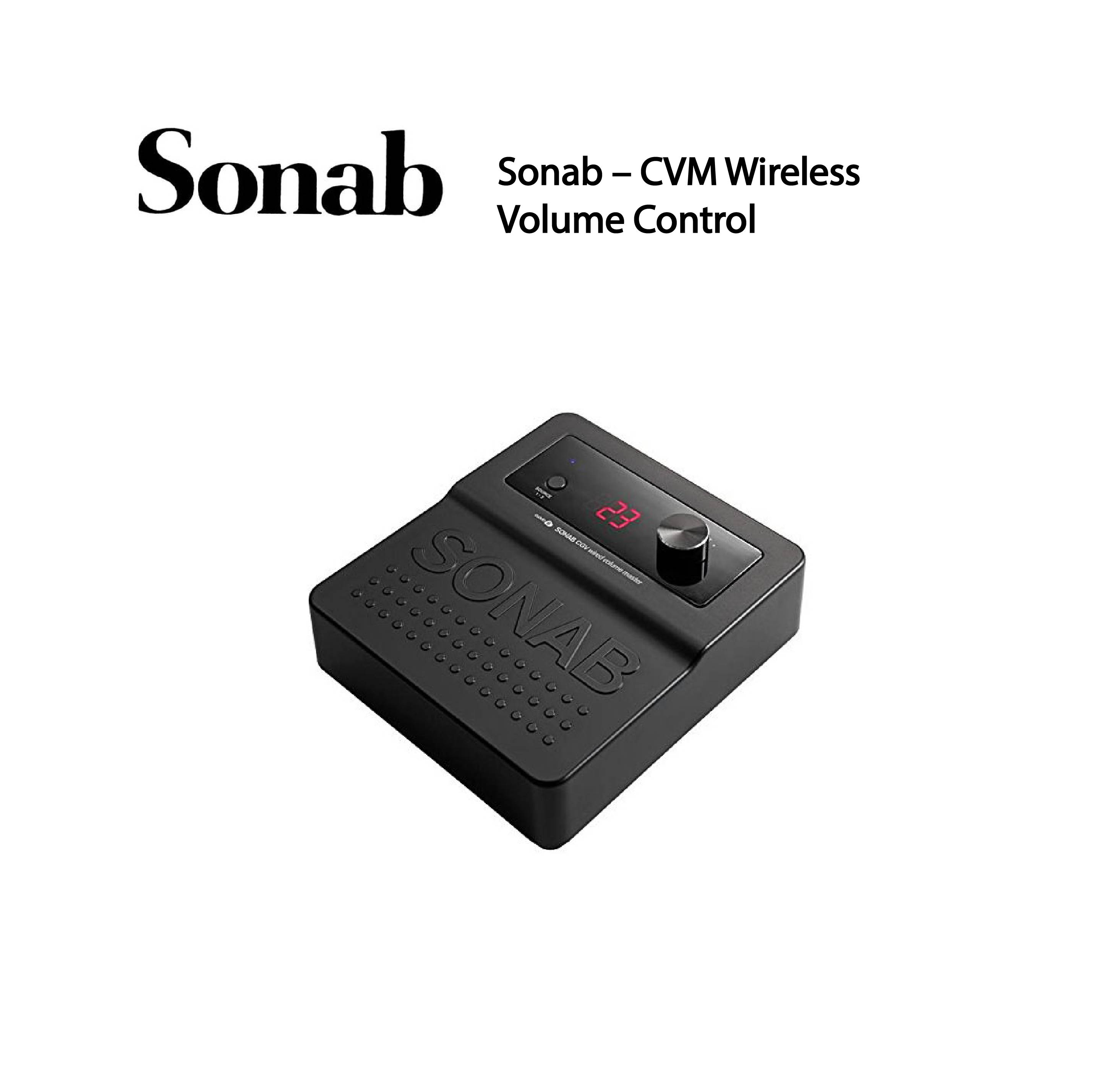 Sonab-CVM WirelessVolume Control – CMY