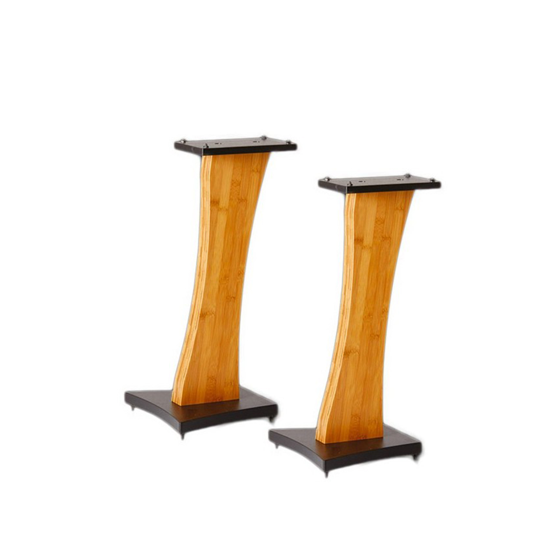 QuadraspireQ6014 Bamboo Speaker Stands(Made In UK) – CMY