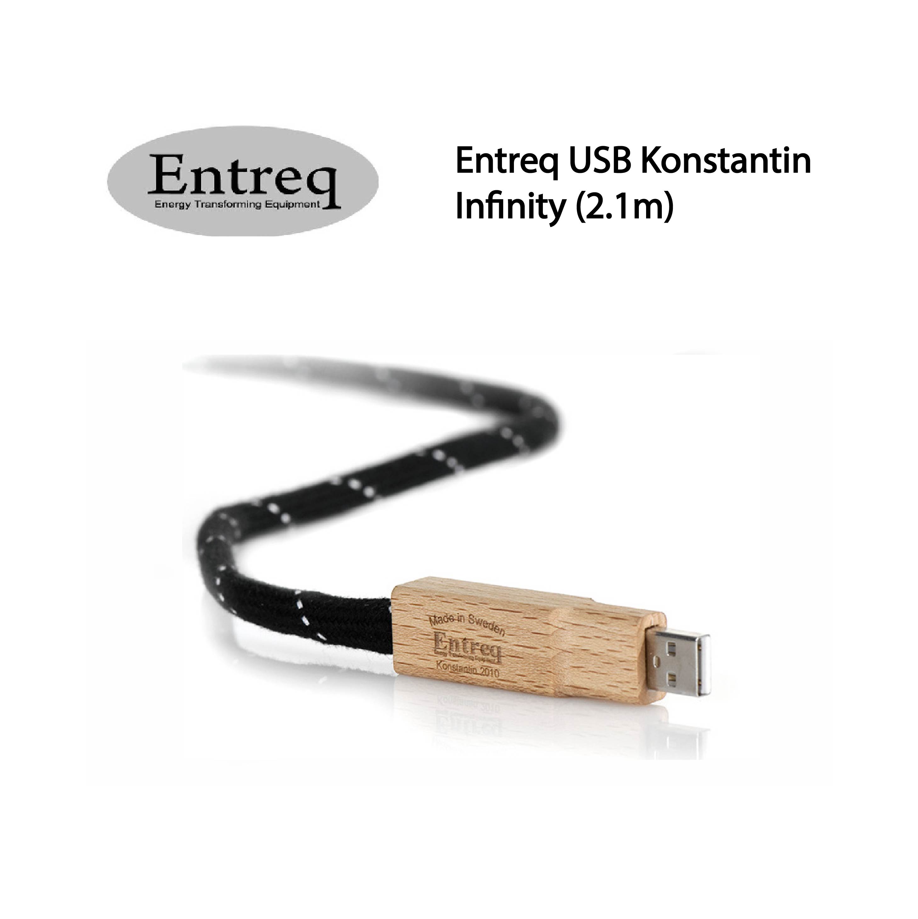 Entreq USB Konstantin Infinity (2.1m) (Made In Sweden) – CMY