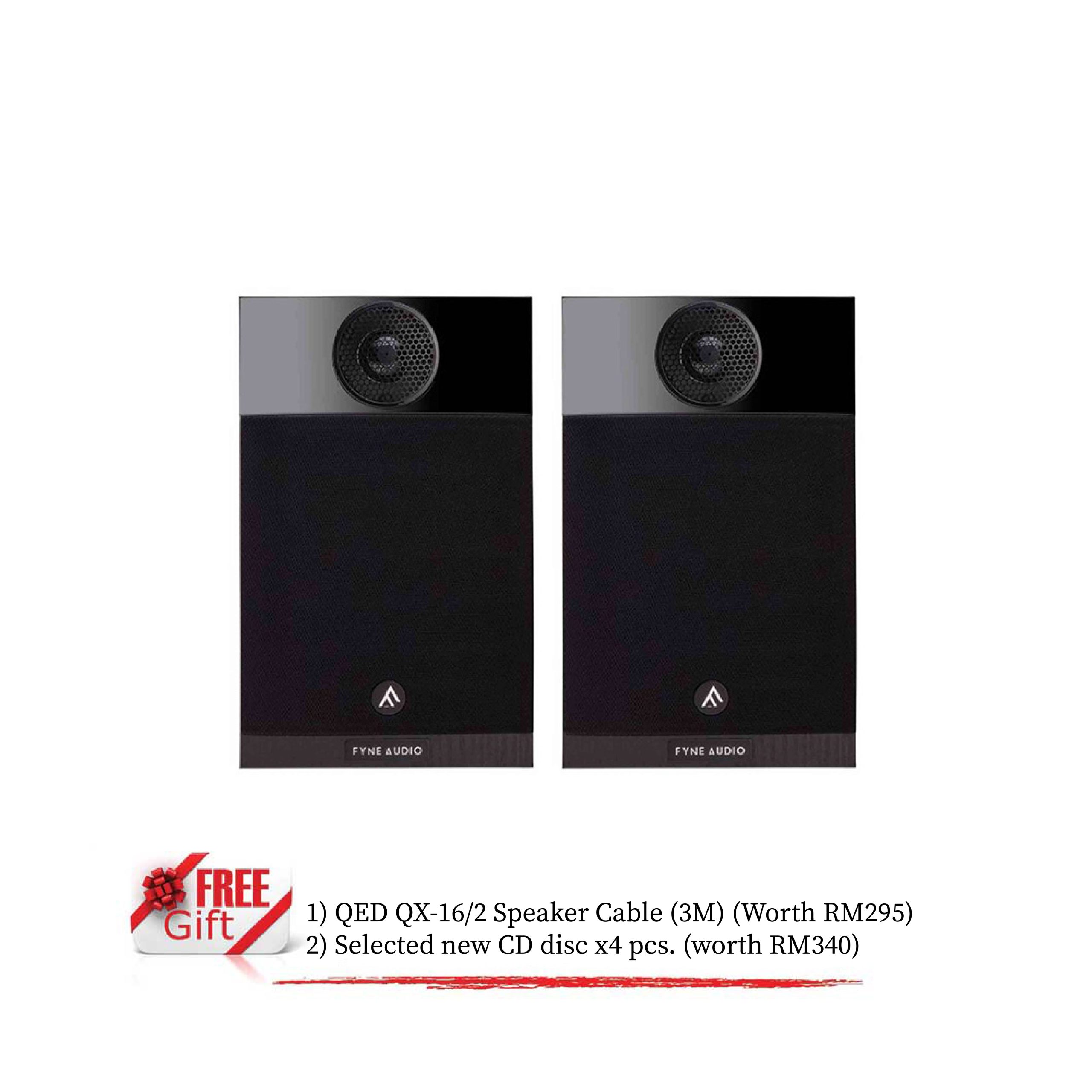 Fyne Audio F300 Bookshelf Speaker(Made In UK) – CMY