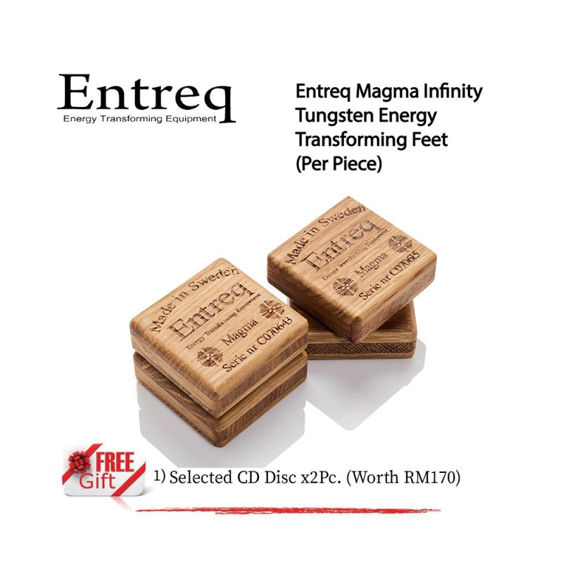 EntreqMagma InfinityTungsten Energy Transforming Feet (Per Piece) (Made ...