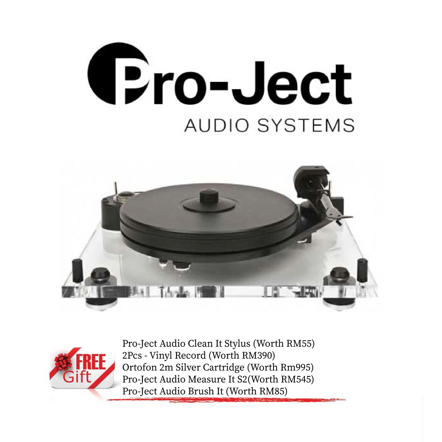 Fennessy-Donuti5 All in one Turntable Systemwith Bluetooth – CMY