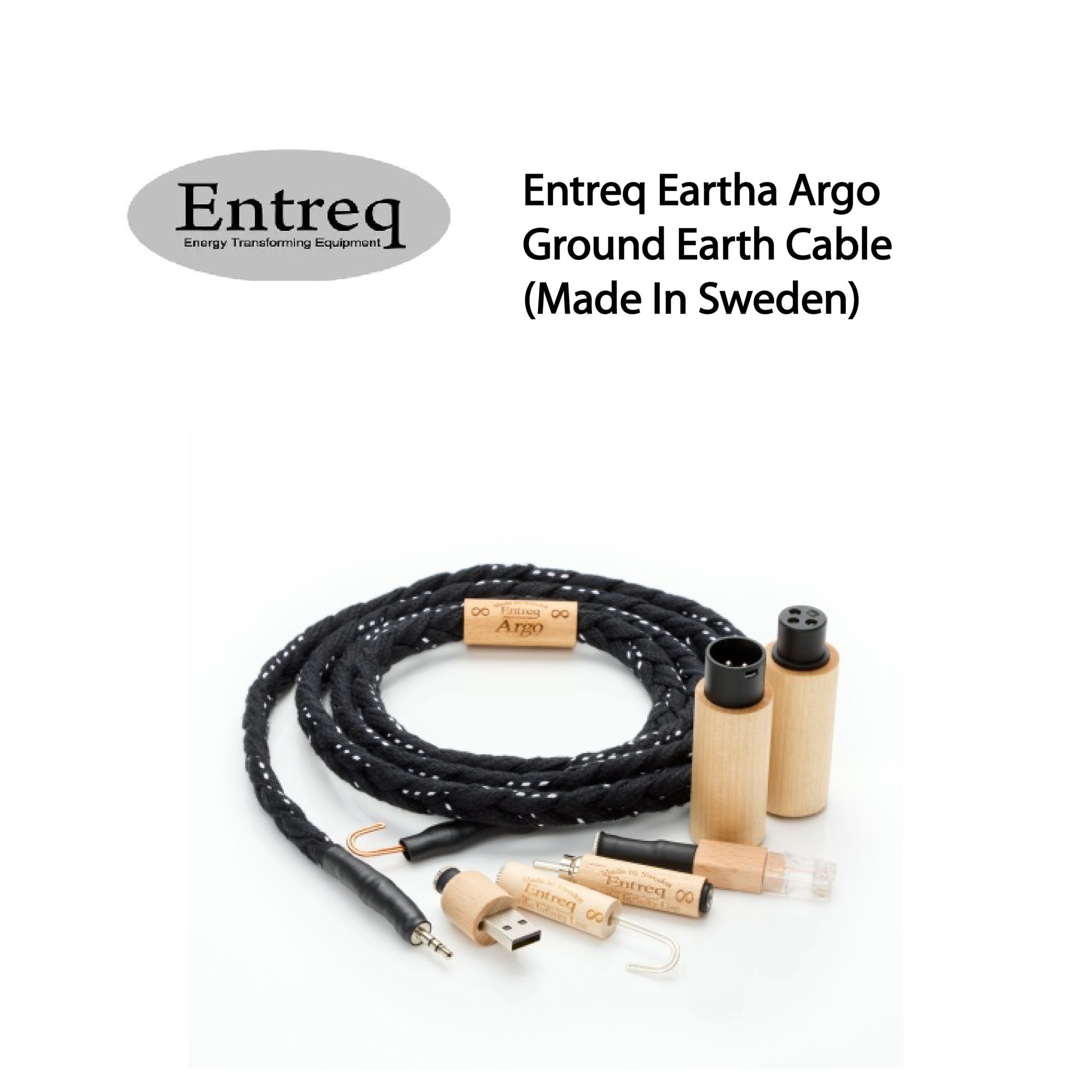 Entreq Eartha Argo Ground Earth Cable(1.65m) (Made In Sweden) – CMY
