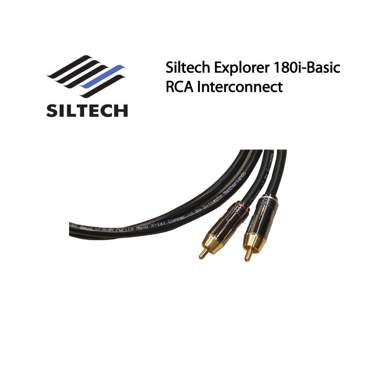 Siltech Explorer 180i-Basic RCA Interconnect – CMY