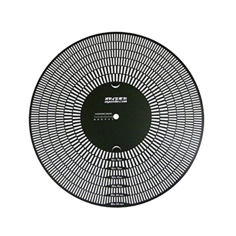 Oyaide BR-One Turntable Mat with Stroboscope and Overhang Gauge(New Was ...