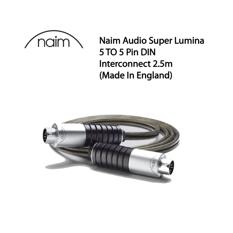 Naim Audio Super Lumina5 TO 5 Pin DIN Interconnect (2.5m) (Made In ...