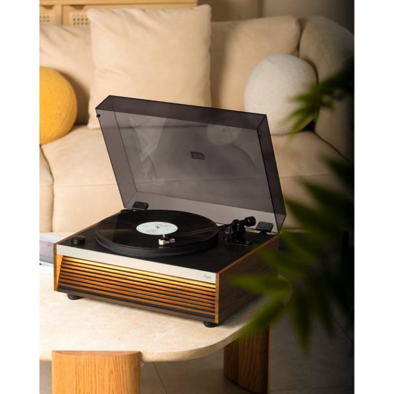 HYM Lumi – All in one Turntable System with Bluetooth – CMY