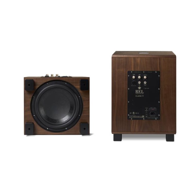REL Acoustics Classic 99 12″Down-Firing Subwoofer (Walnut) – CMY