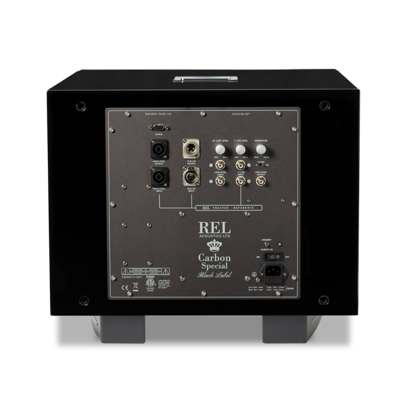 REL AcousticsCarbon Special Black Label Subwoofer – CMY