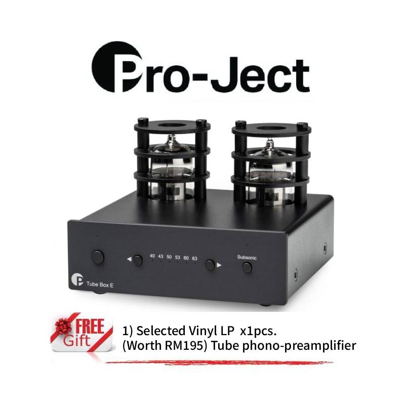 Pro-Ject Audio Systems Tube Box E Phono Stage – CMY