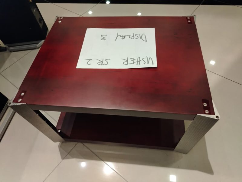 Usher Audio SR-2 (Ref: Display-3)Hi-Fi Rack (2 Level)(Mahagony) – CMY
